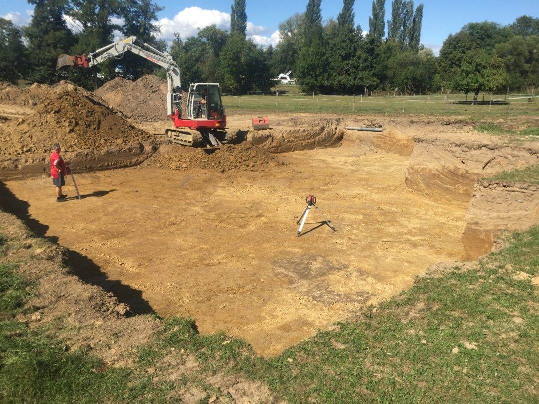 Terrassier dans le Sundgau - Alsace (68) - HK Terrassement